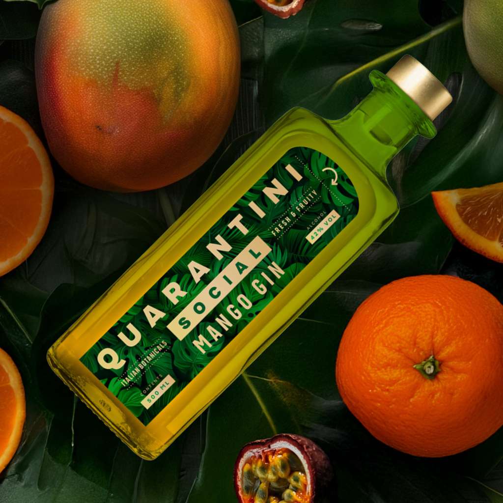 Quarantini Mango Gin
